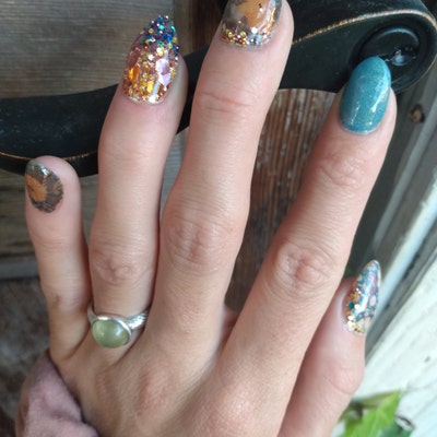 Marquee Dip Powder Glitter Dip Powder Dip Powder for Nails - Etsy