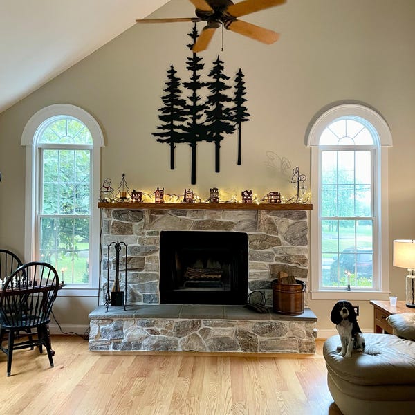 Extra Large Tree Branch Coat Rack / Entryway Organizer / Wall Mounted ...