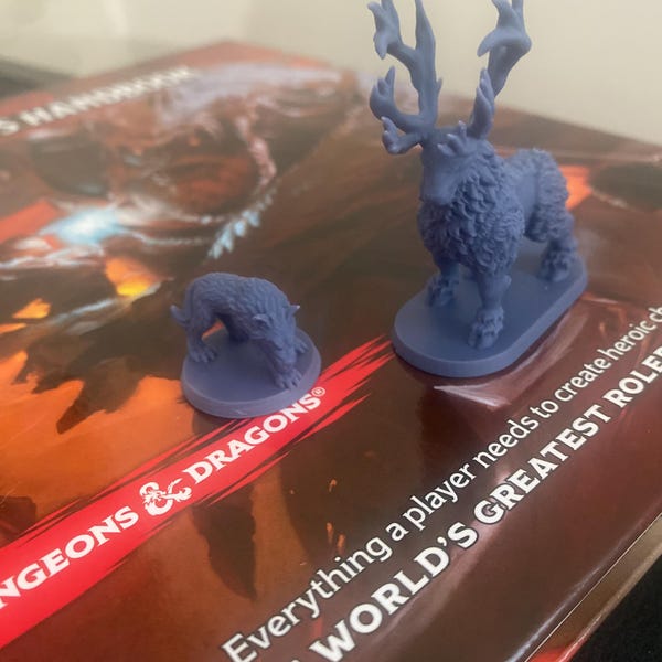 D&D Wild Animal Familiars Pets Companions Gift Starter Set | Pathfinder ...