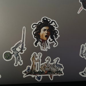 Sandro Botticelli Sticker Set, Renaissance Water Bottle Sticker - Etsy