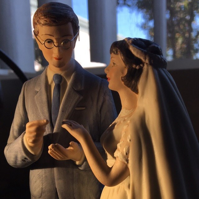 Bride and Groom. Norman Rockwell. American Family Series. (1981)