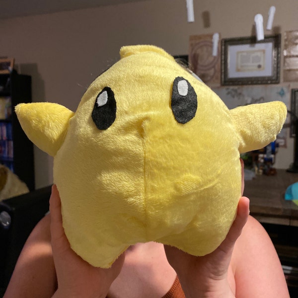 DIY Super Mario Galaxy Luma Star Plush Sewing Pattern - EASY to Make ...