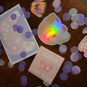 Pink Apex Legends Nessie Water-resistant Vinyl Sticker Kawaii Cute ...