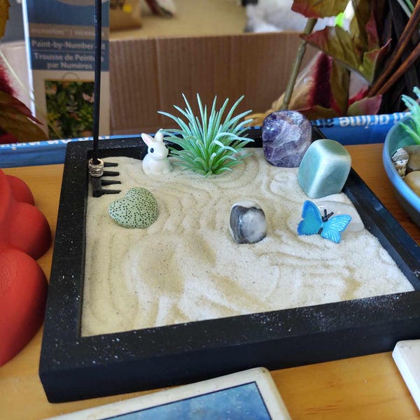 Dinosaur Zen Garden Jurassic T-rex Dino Mindful Work From Home Gift ...