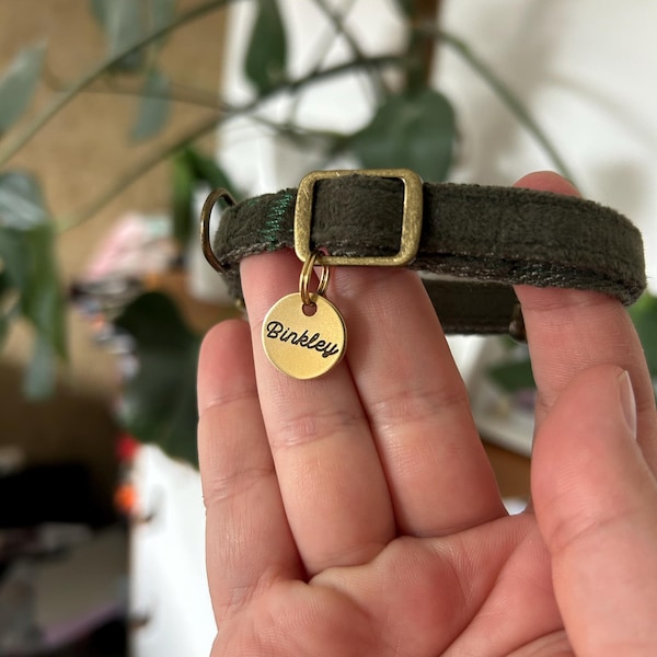 Dog Tag, Shield Dog Tag, Brass Dog Tag, Pet ID Tags, Personalized Dog ...