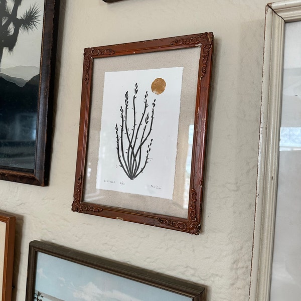 King Protea | Floral Series | Original Block Print - Etsy