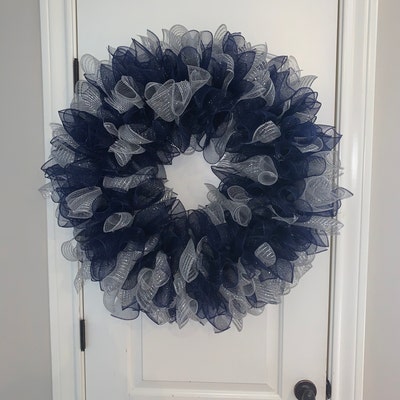 Poly Deco Mesh Navy Blue Deco Mesh 10 X 10 Yards RE130219 - Etsy