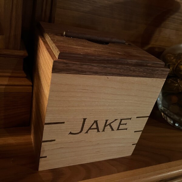Men's Valet Box, Engraved Keepsake, Wood Box, Gift for Mom, Gift for ...