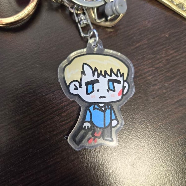 Saw Keychain + Stickers Adam, Lawrence, Amanda, Hoffman, Strahm - Etsy