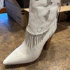Disco Cowgirl Boot Jewelry | Rhinestone Fringe Cowgirl Boot Bracelet ...