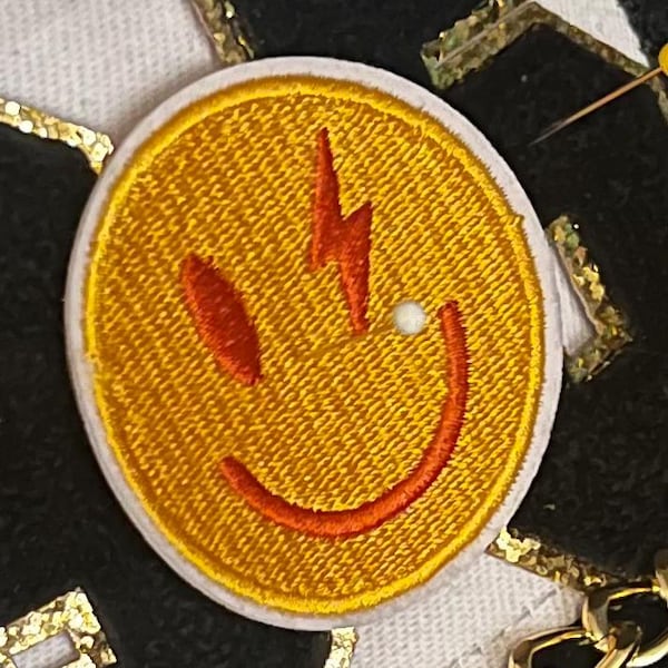 Hat Patch, Cowgirl Patch, Lightning Bolt Patch, Pink Patches, Small ...