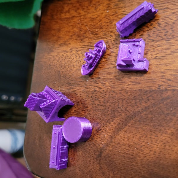 Unofficial Replacement Pieces for Ticket to Ride Board Game | Trains ...