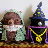Druid and Beekeeper Bear 2in1 PDF Crochet Amigurumi Pattern Plushie ...