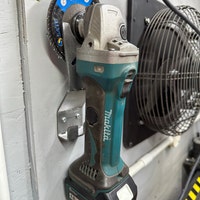 6 Angle Grinder Holder Rack DXF Files for Plasma Cut, Workshop, Garage ...