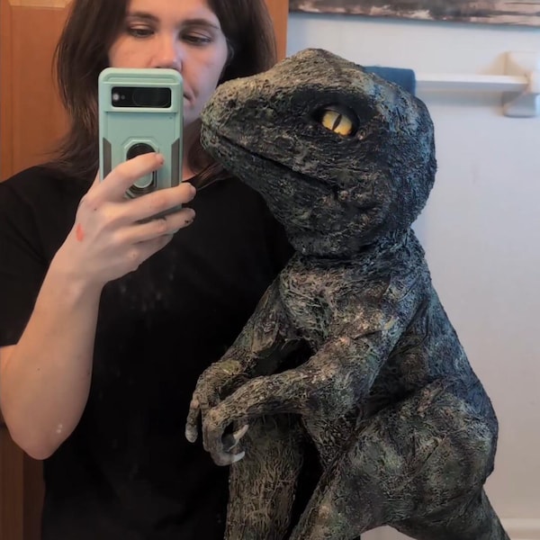 Foam Body Pattern - Baby Velociraptor (3D Files Are Free on Thingiverse ...