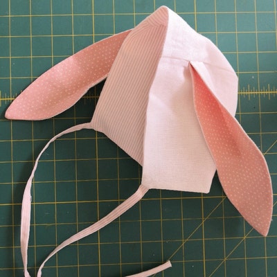Bunny Ears Baby Bonnet Pattern & Tutorial Baby Hat Sewing - Etsy