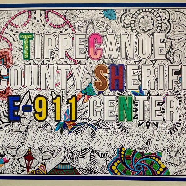 Make Your Own Custom Giant Coloring Poster - Great for Hospitals, at ...