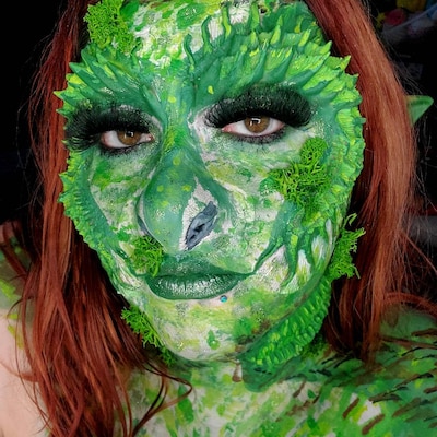 Skeletal Zombie Cheekbones/eye Sockets Prosthetic, SFX Makeup, Silicone ...