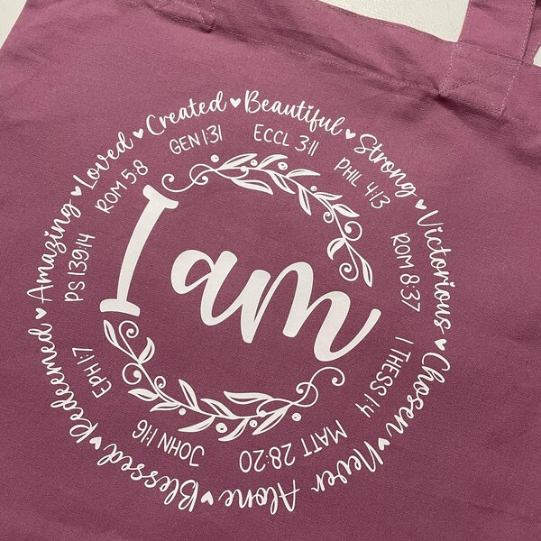 I Am Inspiration, I Am Svg, Bible Verse Svg, Inspirational Svg ...