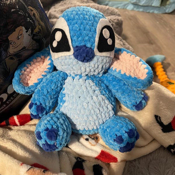 Digital 2in1 Chunky Amigurumi Blue Alien Pattern Crochet, Amigurumi in ...