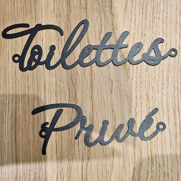 Custom Metal Words - Personalized Laser-cut Metal Names - Script Wall ...