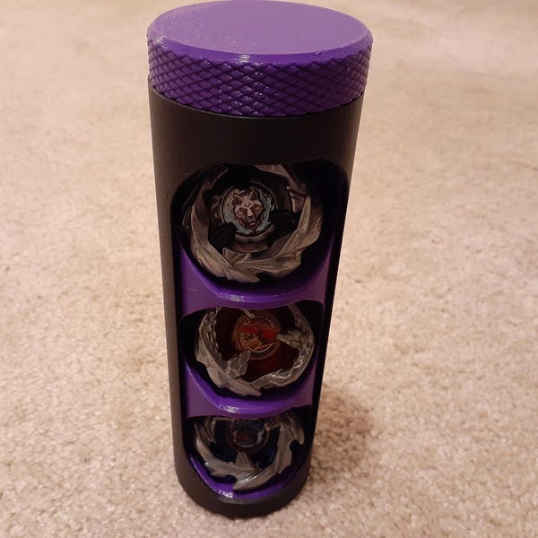 Beyblade X 3D Printed 3on3 'spinner' Deck Case Multi Nanairo Custom - Etsy