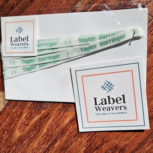Woven Sew-on Name Tapes / School Labels / Name Tags for Clothing - Etsy