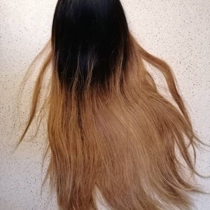 TRANSPARENT / hd Invisible FULL Lace 100% Human Hair Wig Fully Bleached ...