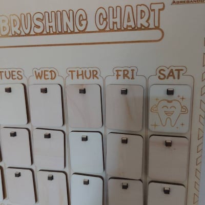 Wooden Daily Routine Board, My Daily Routine, Child's Routine, Task ...