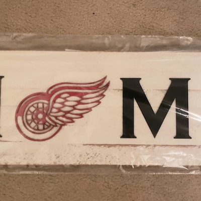 Detroit Red Wings HOME Plaque, Sign - Etsy