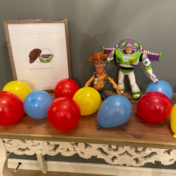 Toy Story Wall Art, Minimal Nursery Decor, Movie Quote Print, Printable ...