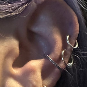 ASTM F136 Titanium Conch Hoop, Four Layer Stacked Conch Earring, Gold ...