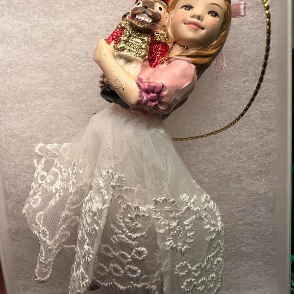 Personalized Nutcracker Christmas Ornament, Nutcracker Girl Christmas ...