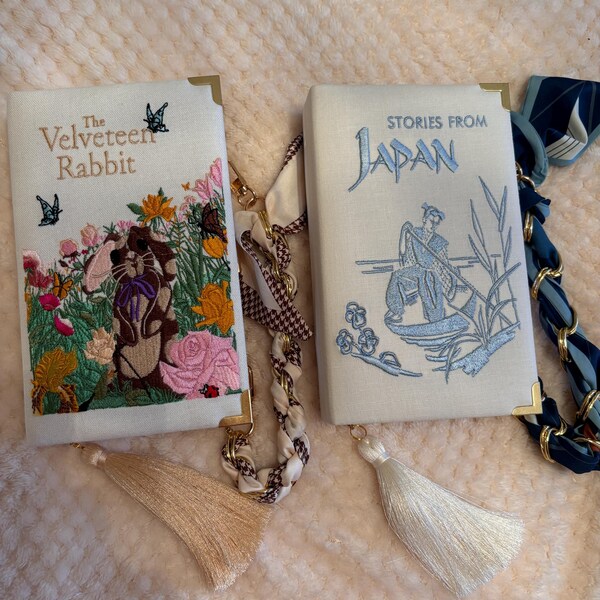 Personalized Book Bag Clutch Purse Pouch Pink Velvet - Etsy