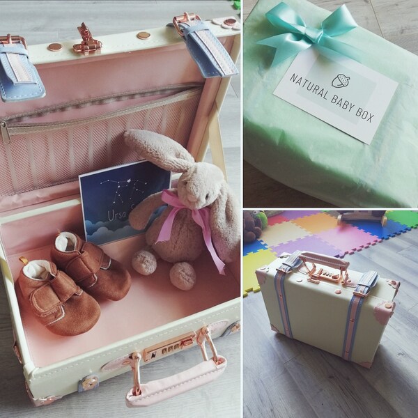 Beautiful Traditional Keepsake Memory Suitcase, Baby Suitcase, Memory ...