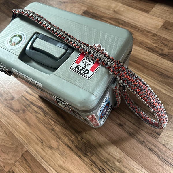 54 Handmade Paracord Rope Engel Lunchbox Cooler Strap Double Cobra ...