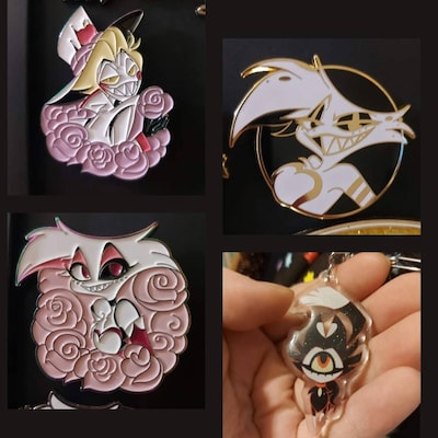 Custom Requested HH Pin and Standee Set - Etsy