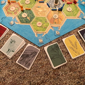 TTM Printable Volcano Hex Compatible With Catan's Settlers - Etsy
