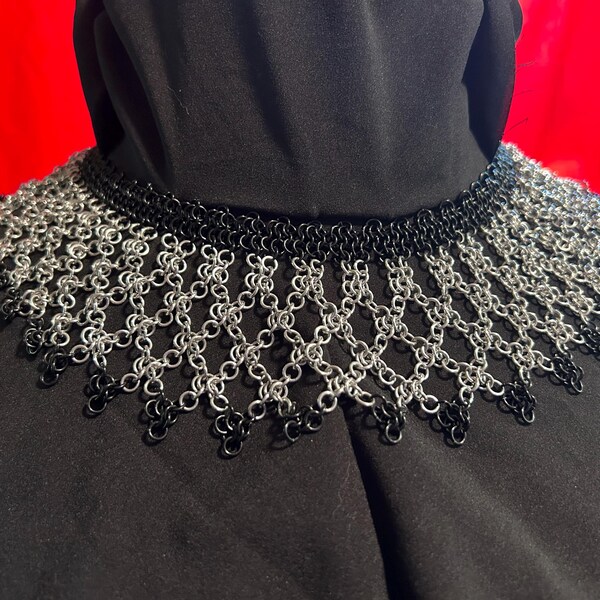 Chainmail Shoulder Piece Gold - Etsy