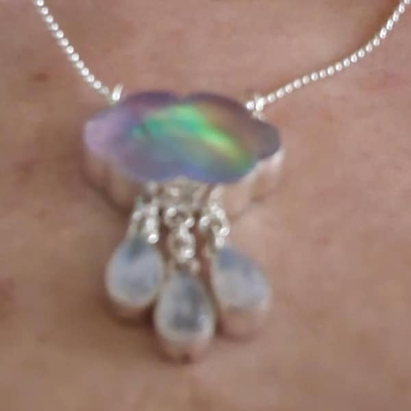 Gorgeous MOP Rose Cut - Multi MOP & Crystal Doubletes- Mother of Pearl ...