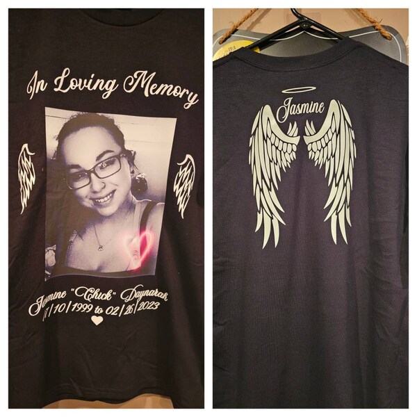 In Loving Memory Shirt Color Memorial Shirts, Rest in Peace Shirt, Gone ...