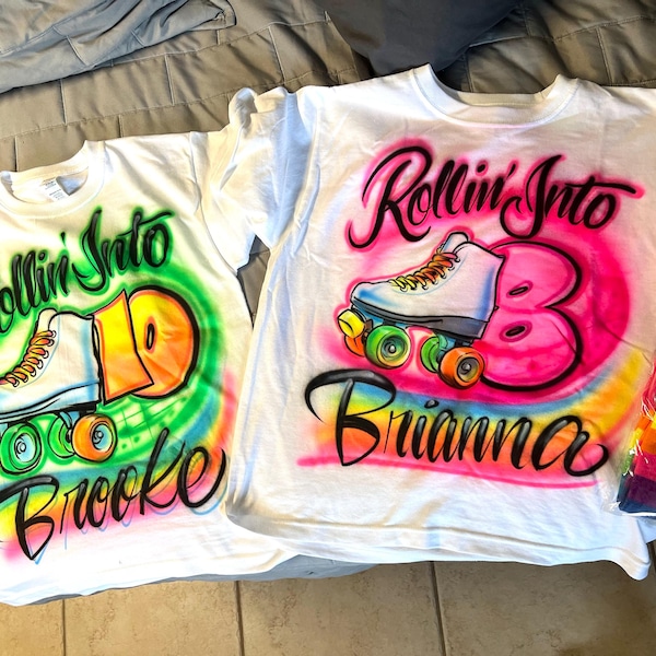 Personalized Airbrush Crop Top Airbrush Hoodie Airbrush T Shirt - Etsy