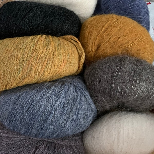 DROPS Sky Knitting Yarn Super Soft and Lightweight in Baby Alpaca and ...