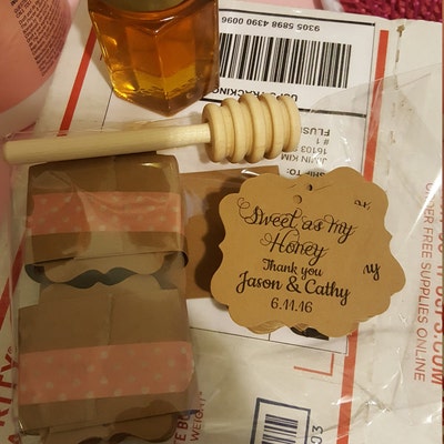 Square Tags for Merchandiser Favors Prices Products Tags Customized ...