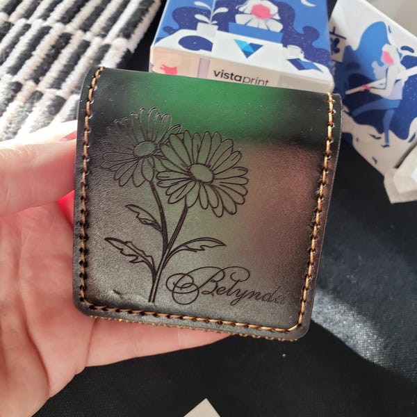 Pen Holder Cover for Field Notes in Brown Leather, Handmade Refillable ...