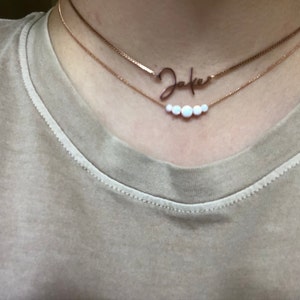 Dainty Paper Clip Chain Ring in Gold Sterling Silver Rose - Etsy