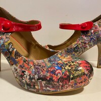 Custom INCREDIBLE HULK Inspired Comic Book Heels / Shoes - Etsy