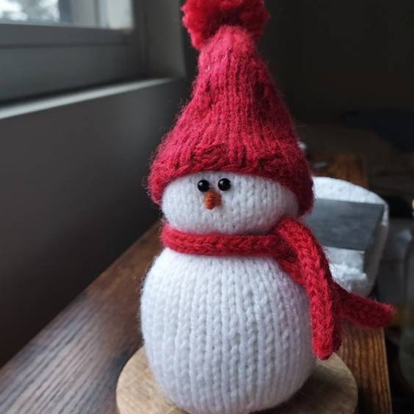 Shelf Sitter Gnome Pattern, Soft Knit Toy, Tutorial, Knitting Pattern ...