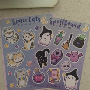 Spellbound Sticker Sheet Cute for Planners Bullet Journal - Etsy