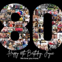 Farewell Photo Collage Canva Frame Template,customizable Goodbye Memory ...